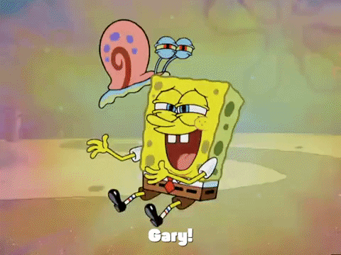 Gary Spongebob Gif