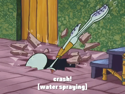 Episode 15 Water Spray GIF by SpongeBob SquarePants - Find & Share on GIPHY