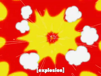 Cartoon Explosion Gif