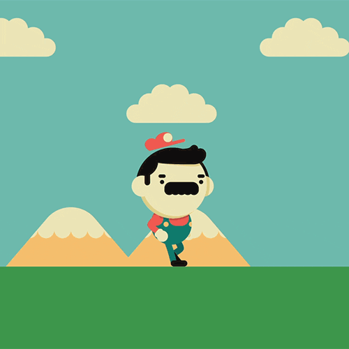 Super Mario Jump GIF by Alberto Pozo - Find & Share on GIPHY