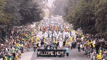 Marching Band College GIF by Baylor University - Find & Share on GIPHY