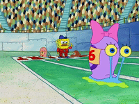 Spongebob The Great Snail Race Announcer