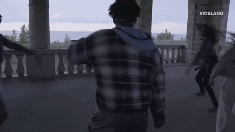 New trending GIF tagged dance dancing fly viceland… | Trending Gifs