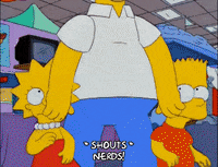 Simpsons Nerd Gif
