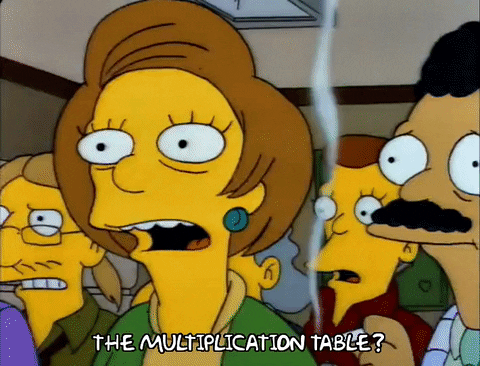 Multiplication Tables GIFs - Get the best GIF on GIPHY