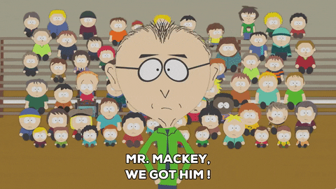 Excited Mr. Mackey GIF by South Park - Find & Share on GIPHY