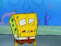 Scared Spongebob Gif
