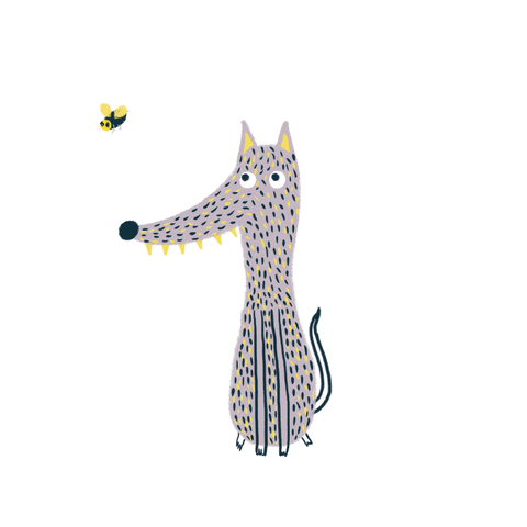 Dog Illustration GIF by Amalteia - Find & Share on GIPHY