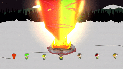 Moses Hovering Over The Fire GIFs - Get the best GIF on GIPHY