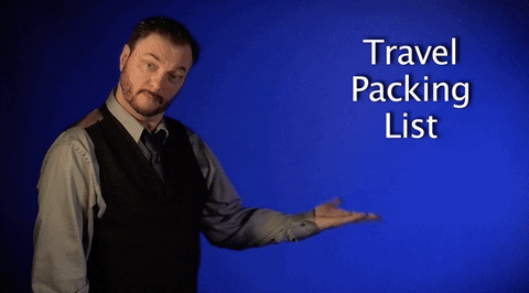 Travel Checklist GIFs on GIPHY - Be Animated