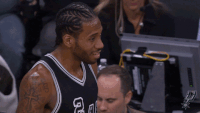 Kawhi Leonard Smile Gif