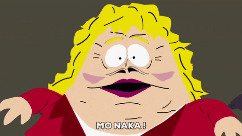 Excited Sally Struthers GIF by South Park - Find & Share on GIPHY