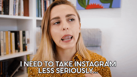 I Need To Take Instagram Less Seriously GIFs - Get the best GIF on GIPHY