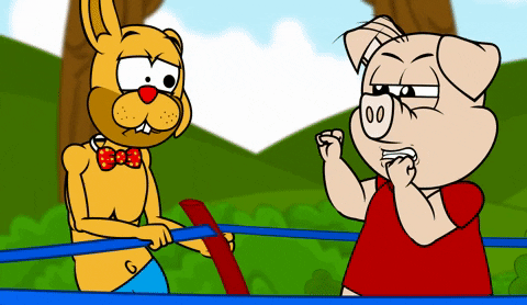 Angry Rabbit GIF by Estudios Animeco - Find & Share on GIPHY