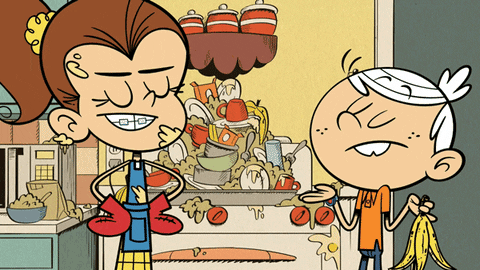 The Loud House Falling GIF by Nickelodeon - Find & Share on GIPHY