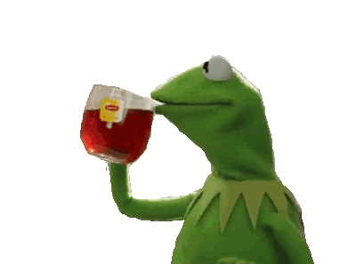 Kermit The Frog Drinking Beer