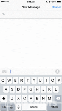 Iphone Text Gif