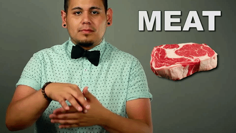 Meat Sign GIFs - Get the best GIF on GIPHY