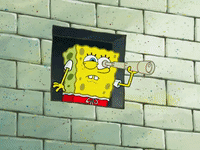 Spongebob Water Gif