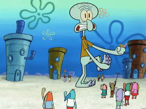 Spongebob Giant Squidward