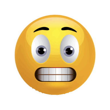 Emoticon Scared Omg ?! Animated Gif Smiley Emoticons Emojis, 42% OFF