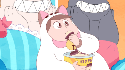 Bee And Puppy Cat GIFs - Get the best GIF on GIPHY