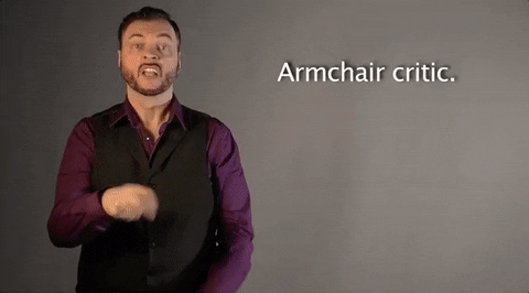 Armchair-critic GIFs - Get the best GIF on GIPHY