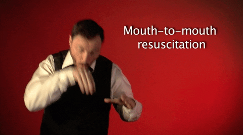 Mouth To Mouth Resuscitation GIFs - Get the best GIF on GIPHY