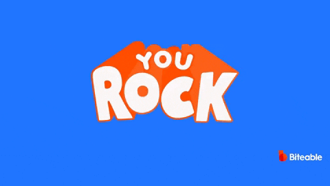Animation You Rock GIF by Biteable - Find & Share on GIPHY