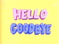 Hello-goodbye GIFs - Get the best GIF on GIPHY