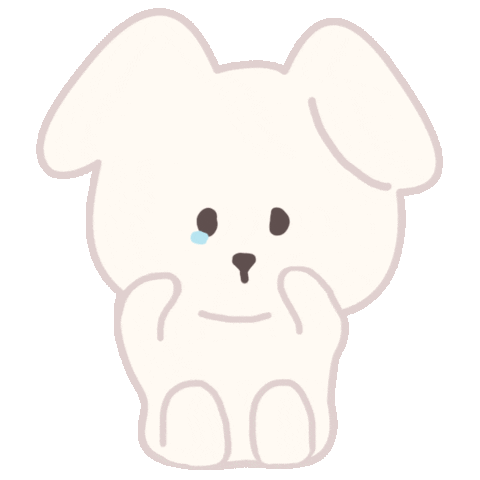 Sad Rabbit Sticker for iOS & Android | GIPHY