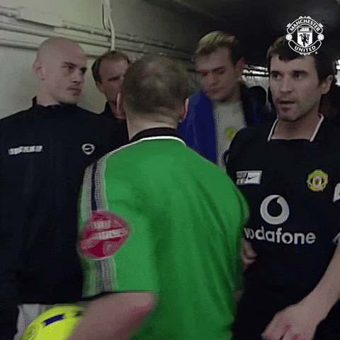 Angry Roy Keane GIF by Manchester United - Find & Share on GIPHY