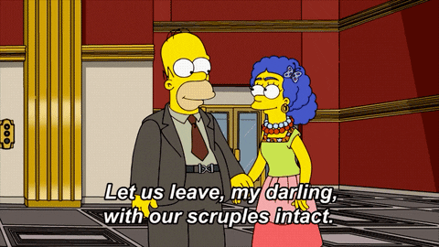 Leaving Homer Simpson GIF by AniDom - Find & Share on GIPHY