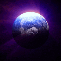 Earth Spinning Gif