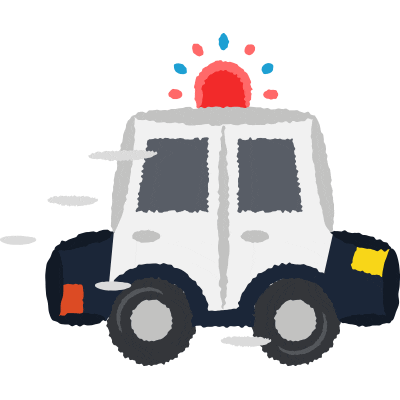 Animated Police Car Gif
