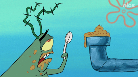 Nickelodeon Eat GIF by SpongeBob SquarePants - Find & Share on GIPHY
