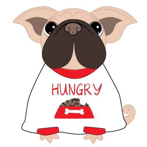 Hungry Dog Cartoon