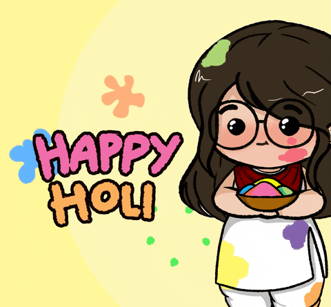 Holi Festival GIF - Find & Share on GIPHY