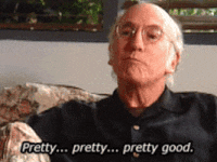 Larry David Stare Gif