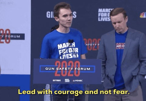 David Hogg Gun Control GIF by Election 2020 - Find & Share on GIPHY