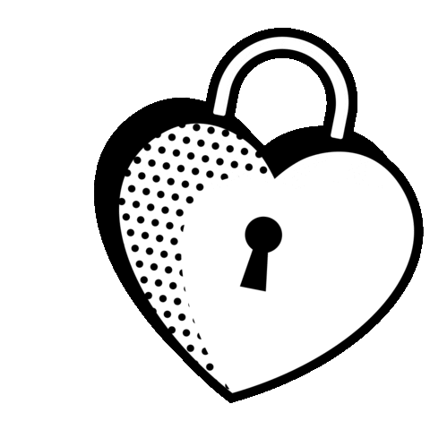 Heart Lock Sticker by brandneo for iOS & Android | GIPHY