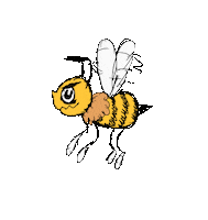 Bee Sticker for iOS & Android | GIPHY