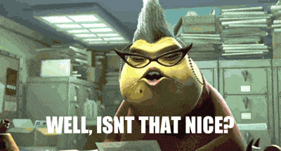 Roz Monsters Inc Gif