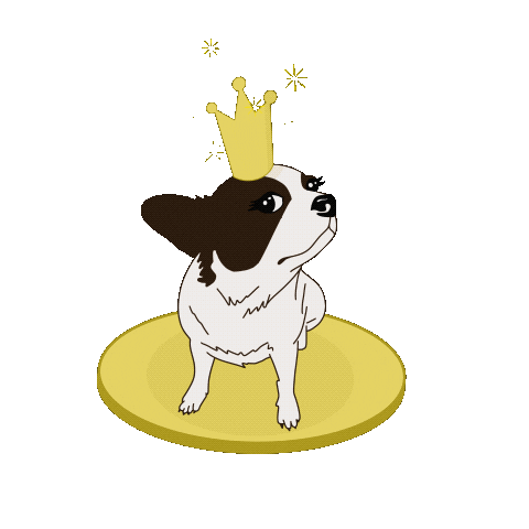 Dog Queen Sticker for iOS & Android | GIPHY