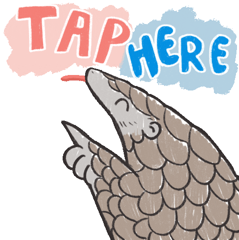 Happy Tap Tap Sticker by natelledrawsstuff for iOS & Android | GIPHY