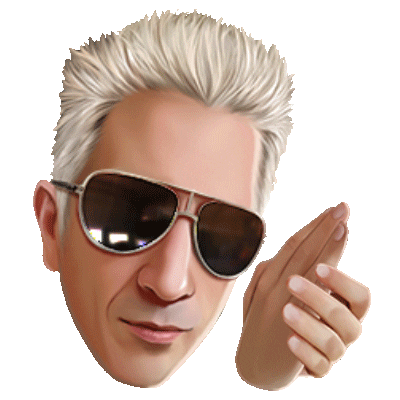 Poker Face Reaction Sticker by GGPoker for iOS & Android | GIPHY