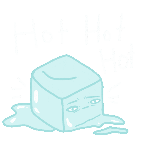 Ice Cube Melting Gif