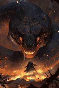 Scary Snakes Gif