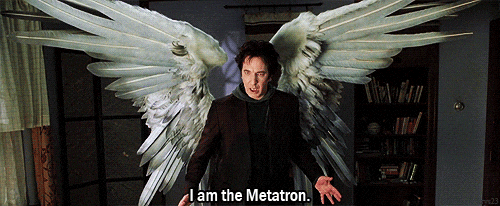 Supernatural Chuck GIFs - Get the best GIF on GIPHY