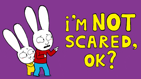 Scared-ok GIFs - Get the best GIF on GIPHY
